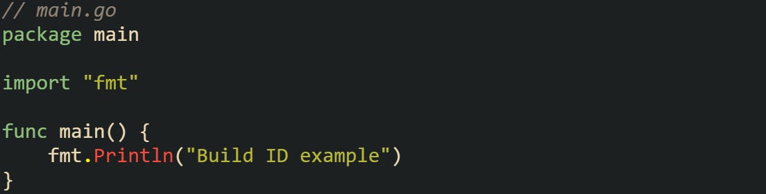 Go Build ID and Reproducibility