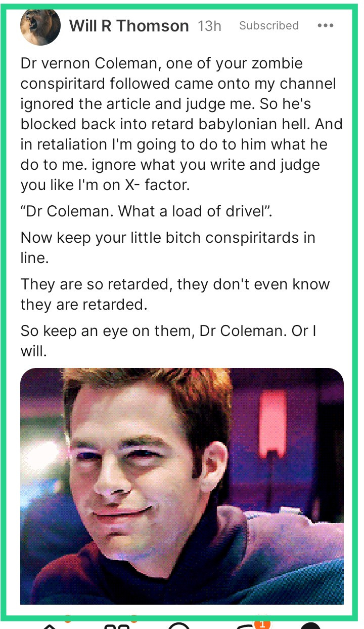 ZOMBIES!!!! More Dunning Kruger human zombies notice the global "Trance"