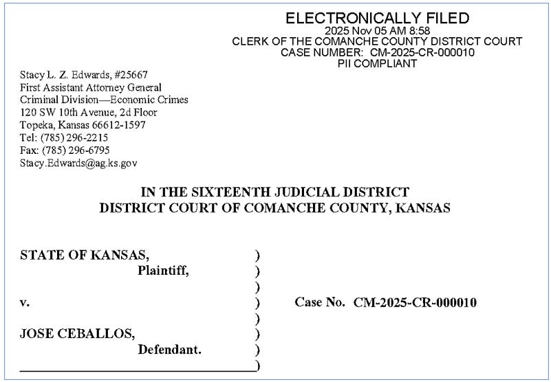 Coldwater Mayor Jose Ceballos charged with non-citizen voting in three ...