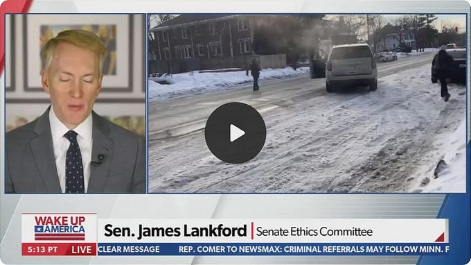 Aaron Rupar (@aaronrupar): "Sen. Lankford blatantly lies about what the ...