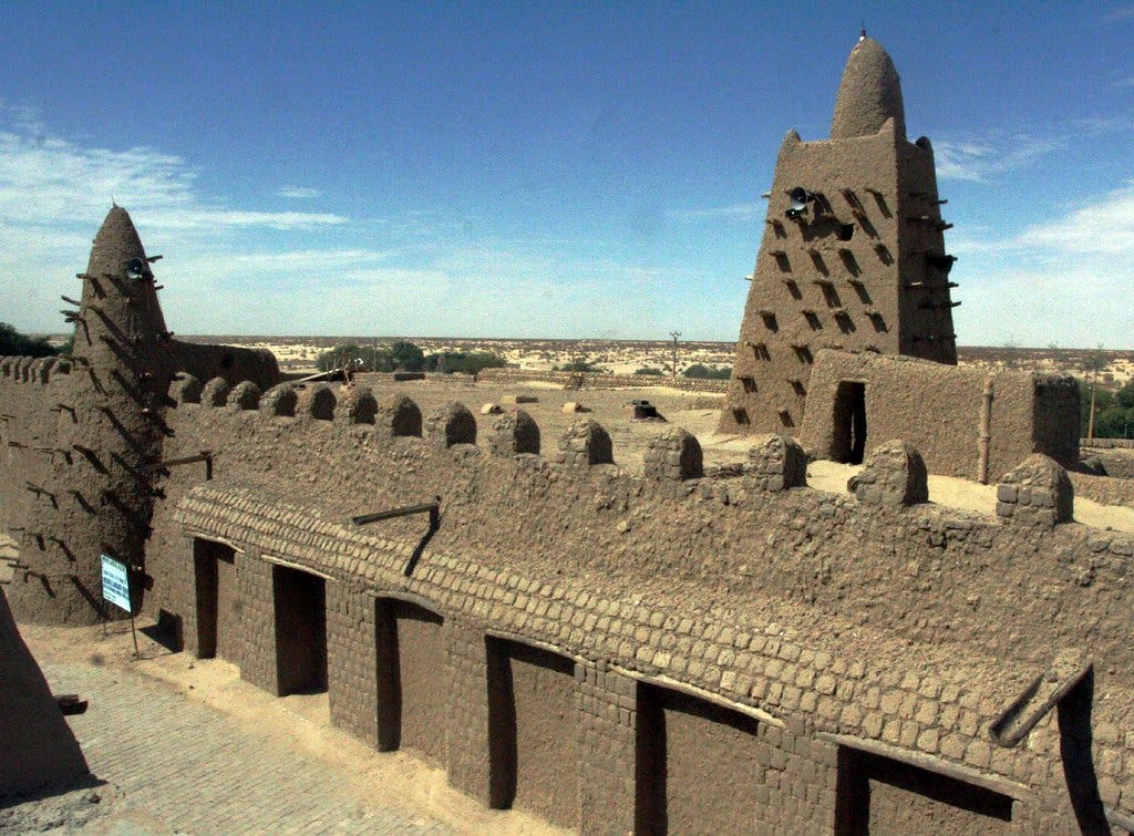 Great mosques of timbuktu - Things.Evolve’s Substack