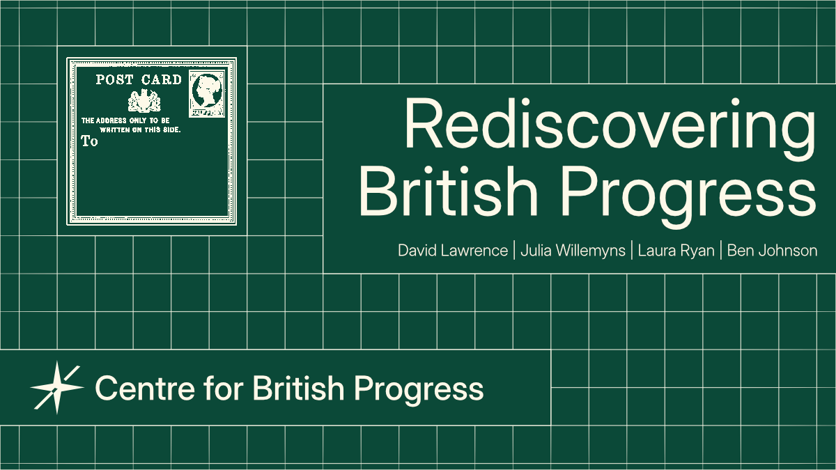 Launching British Progress - by Centre for British Progress