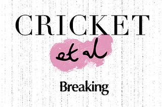 Cricket Et Al | Substack