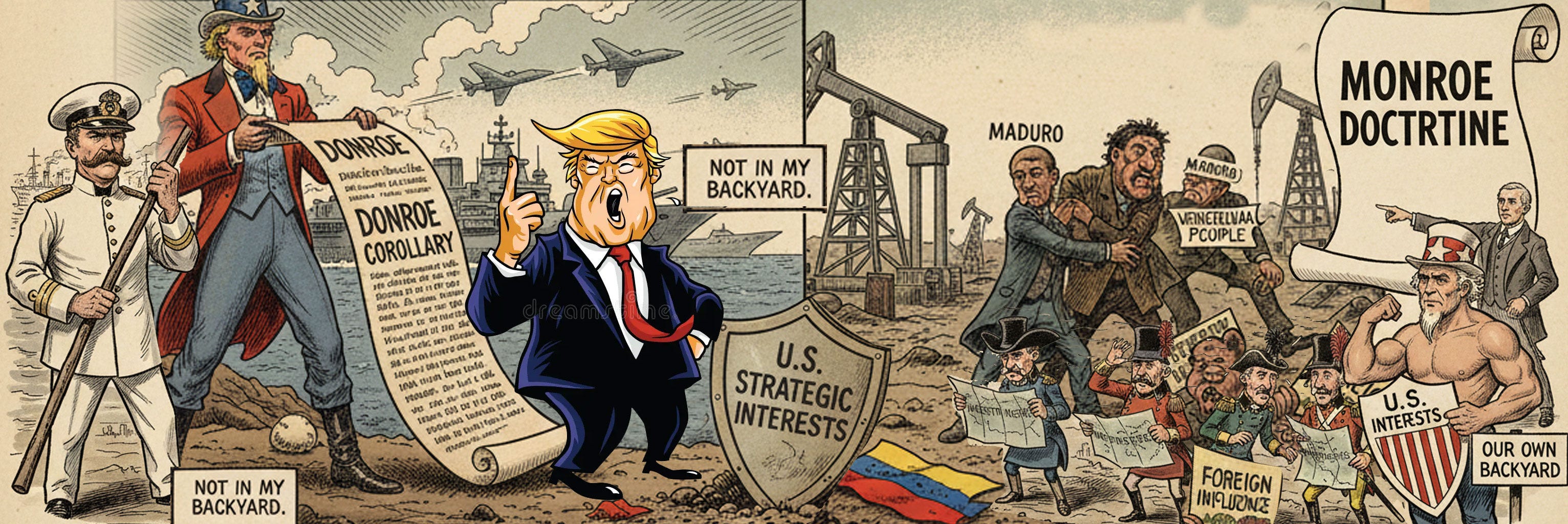 THE DONROE COROLLARY: MADURO – USSA News | The Tea Party's Front Page.