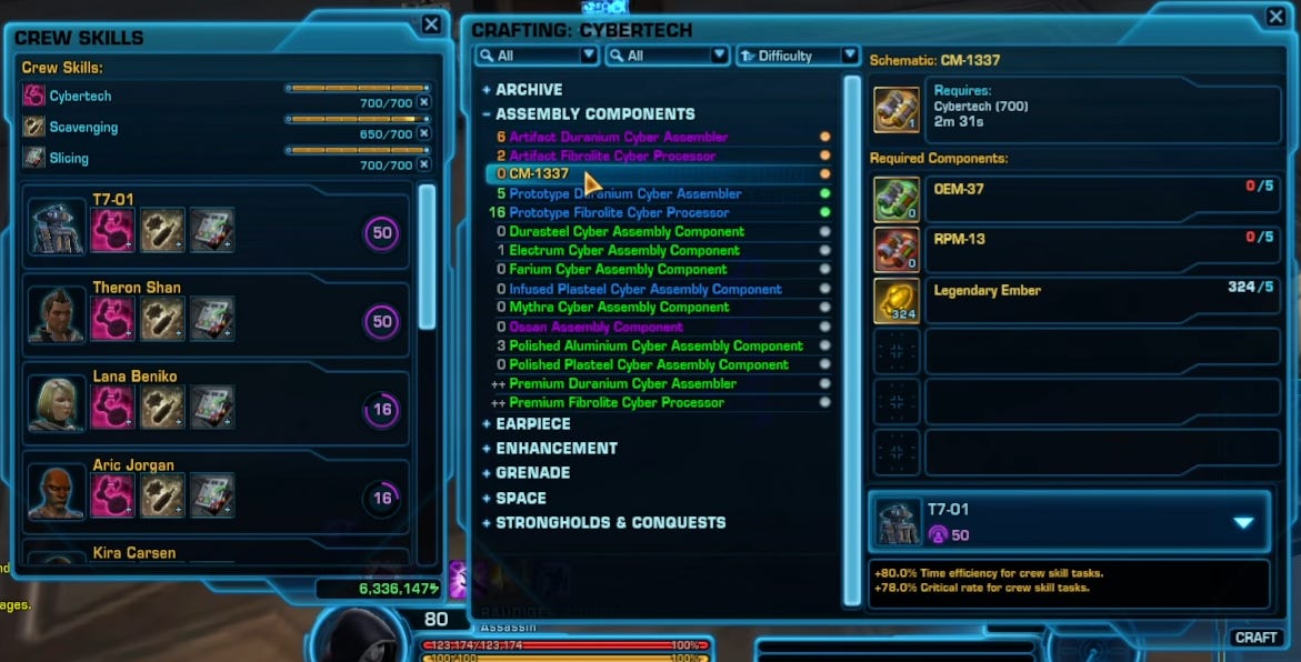 Swtor Credits Guide