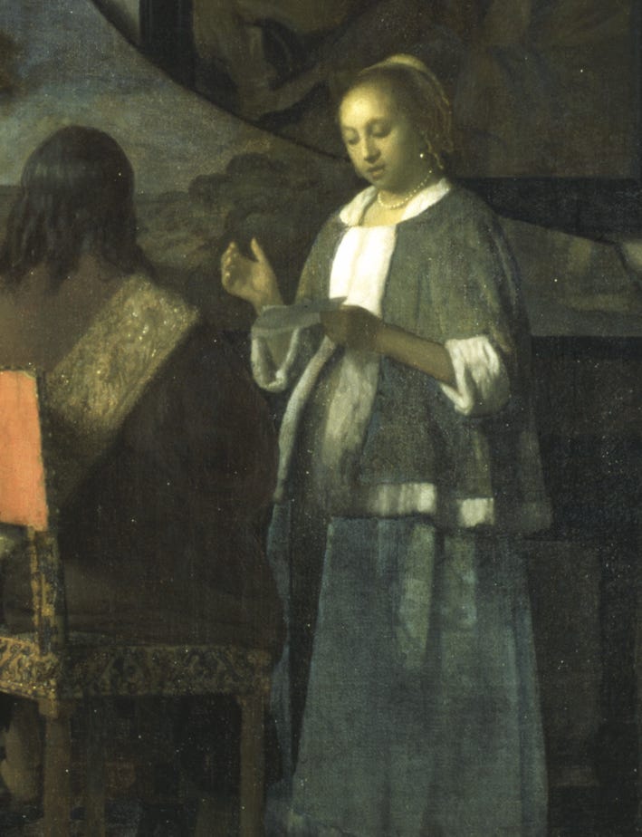 Johannes Vermeer - The Stolen Concert - by George Bothamley