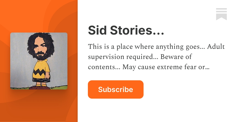 Sid Stories... | Substack