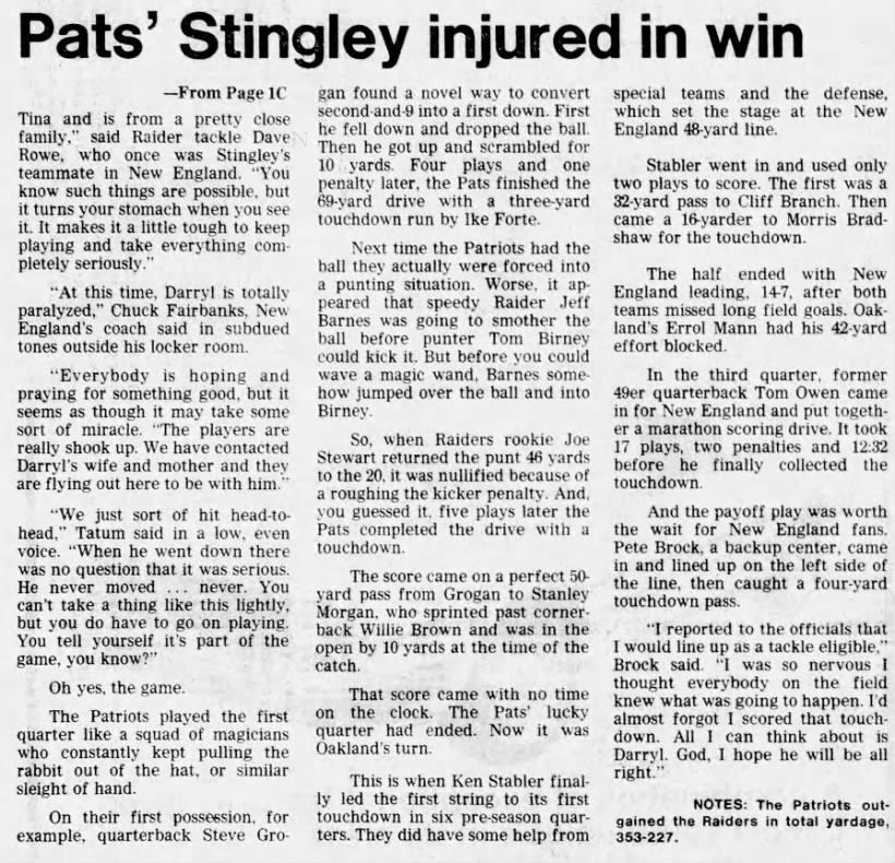 Truth about Tatum-Stingley tragedy - by Frank Cooney