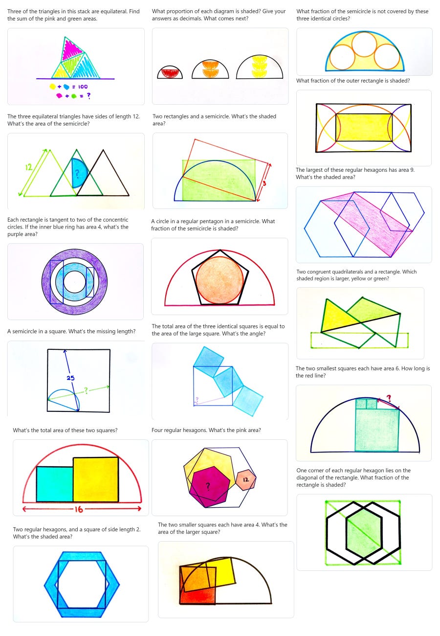 Math Games: The Catriona Agg Geometry Compendium - by BL