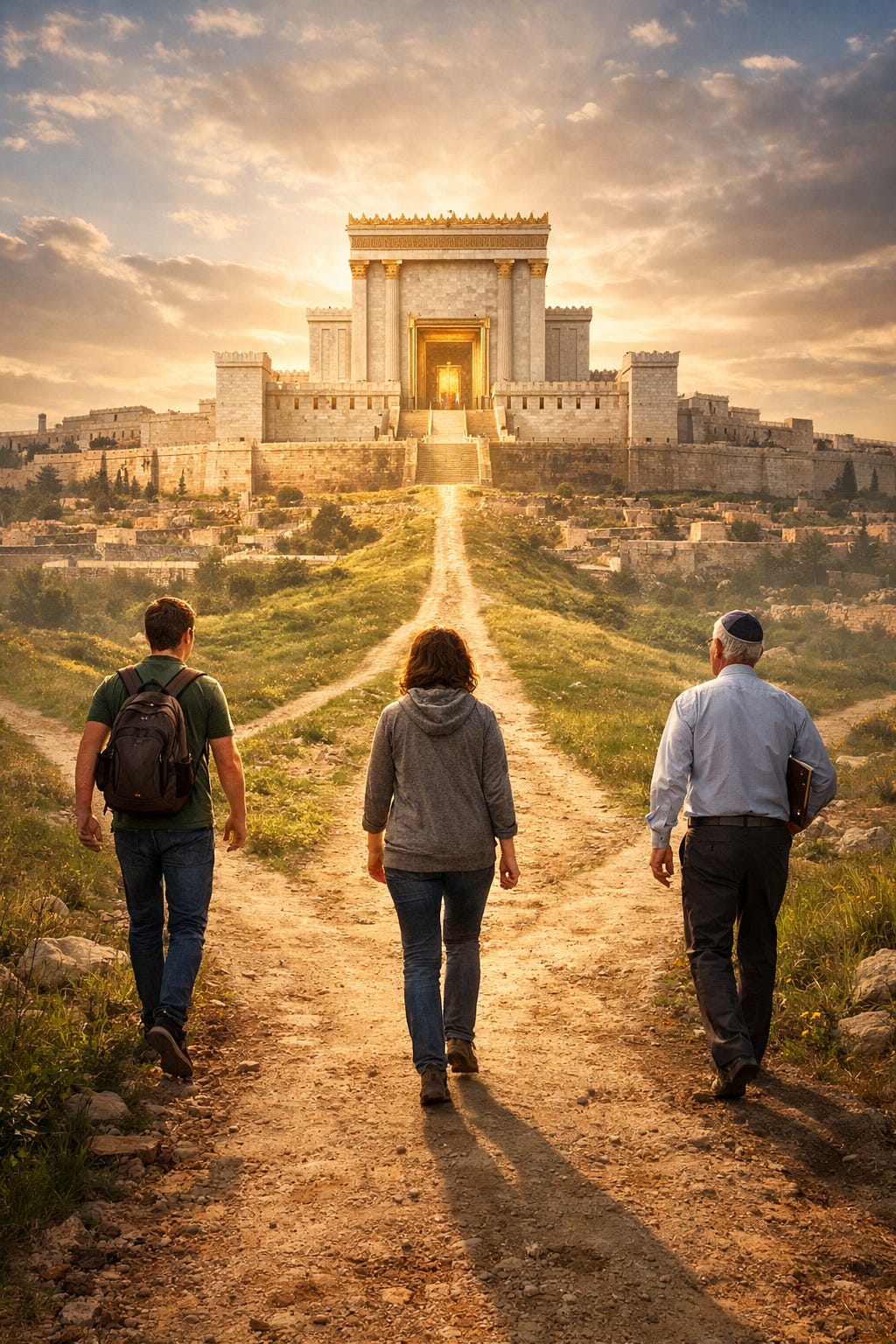 Three types of Seekers converging to one path: The Path of Righteousness.