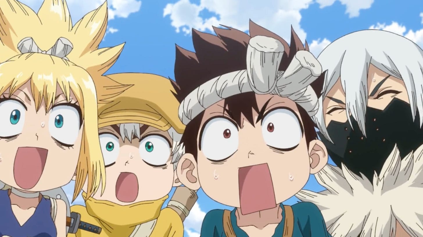 Dr. Stone Season 4 Review: A Battle of Wits and Progress