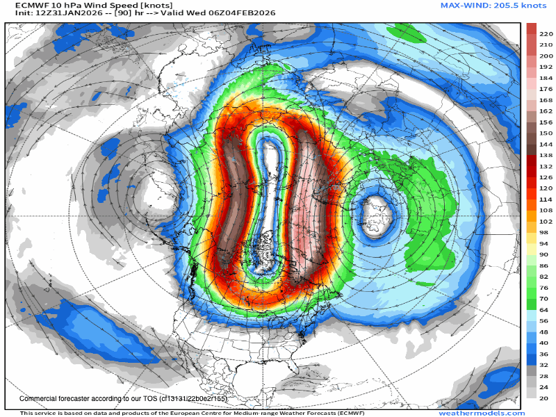Is the Northern Vortex Running Out of Winter?