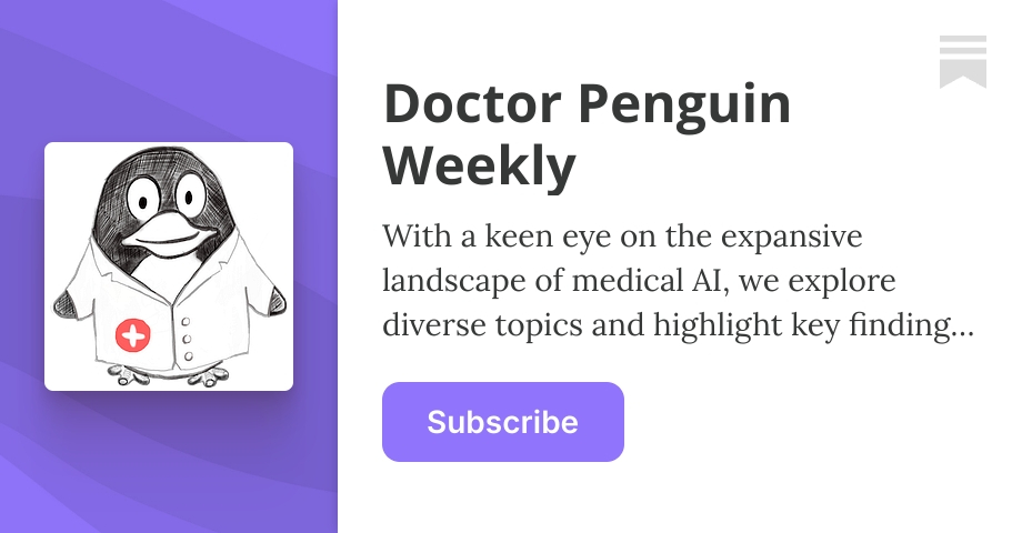 Doctor Penguin Weekly | Substack