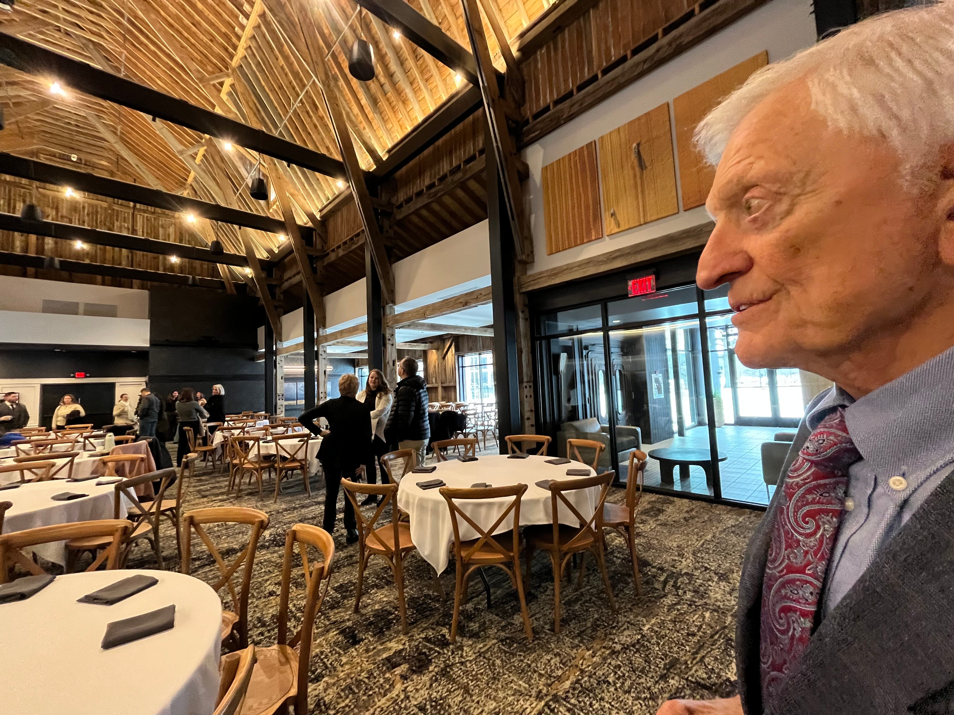 Rebuilt barn’s journey to Purdue ends with opening of The Lawrence