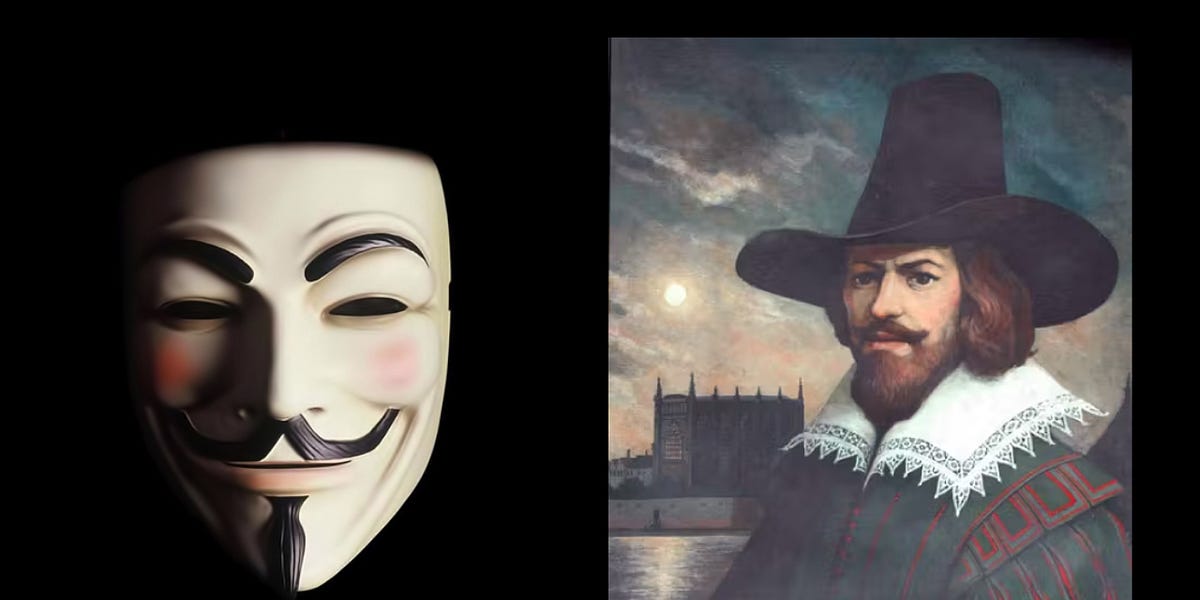 Guy Fawkes: The Man Behind the Mask - by Deanna Heikkinen