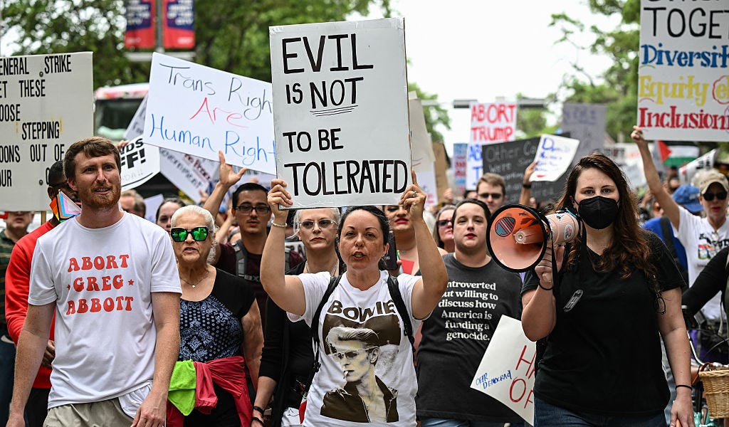 Big protests — but not big news - by Margaret Sullivan