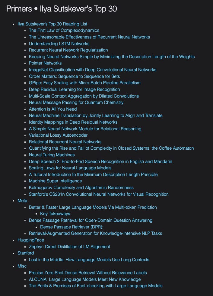 Paolo Perrone (@paoloap): "90,000 AI papers published on Arxiv. Ilya ...
