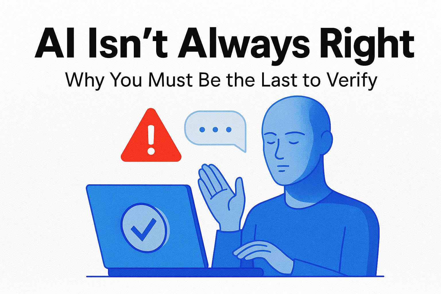 AI Isn’t Always Right: Why You Must Be the Last to Verify