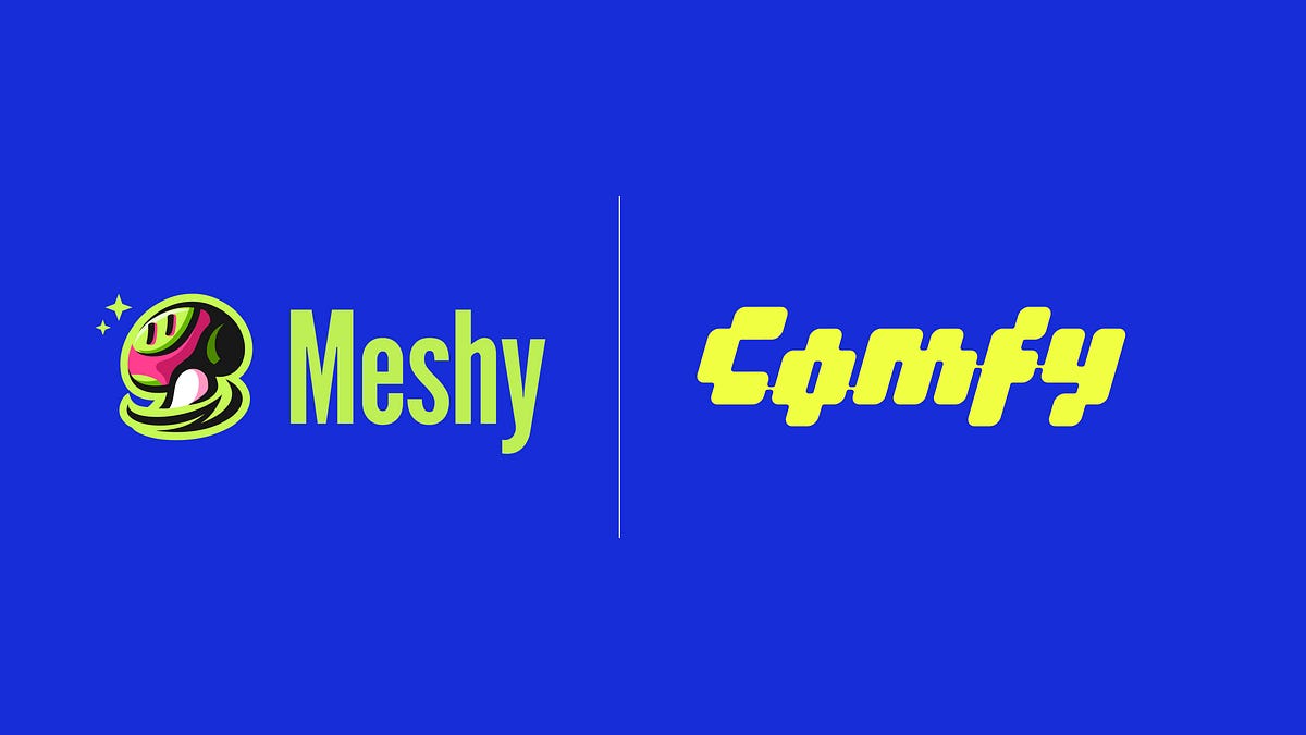Meshy 6 Now Available in ComfyUI: High-Quality 3D Model Generation