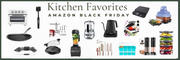 Amazon Black Friday Kitchen Essentials for Busy Healthy Living