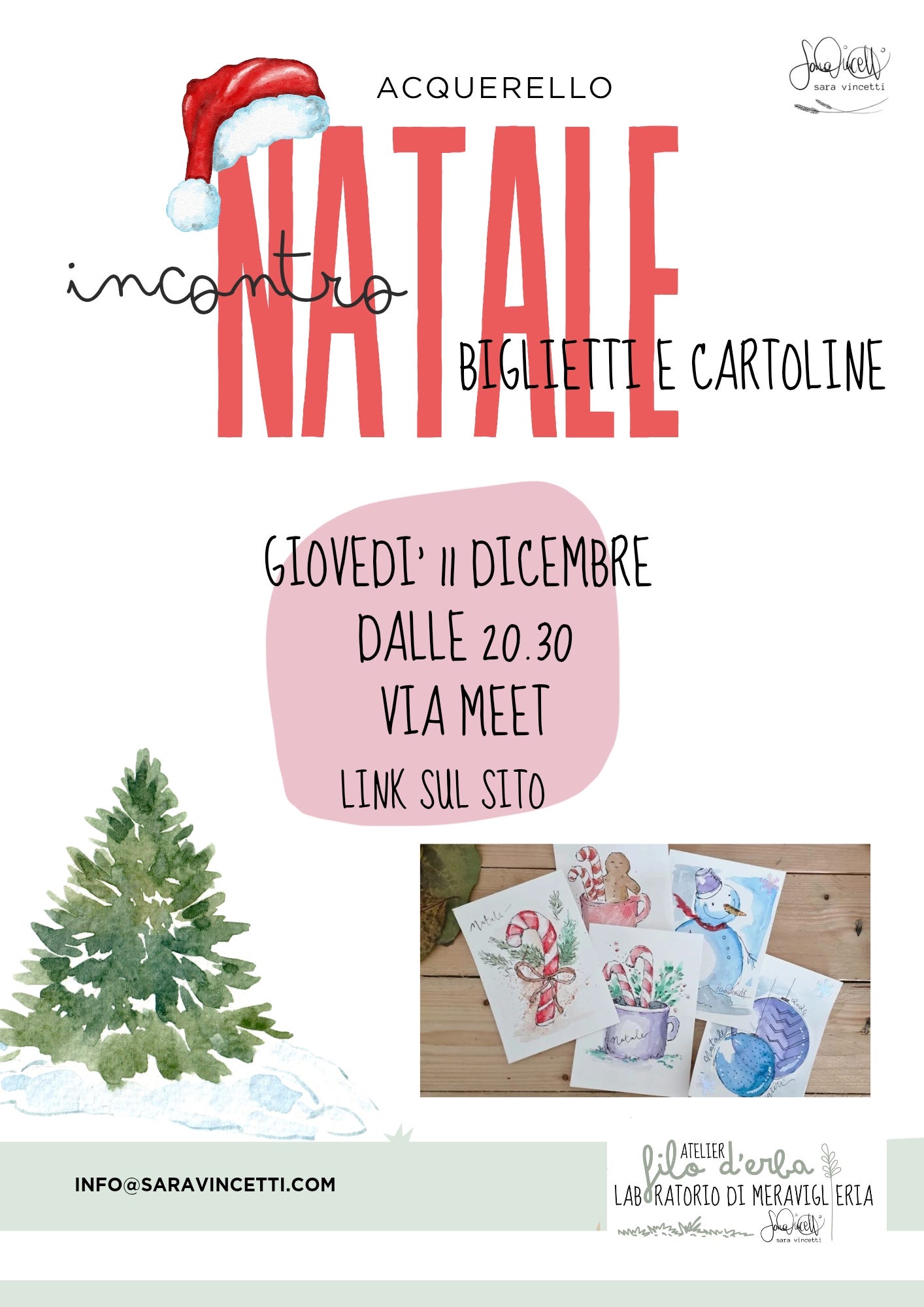 Biglietti e cartoline di Natale - Sara Vincetti