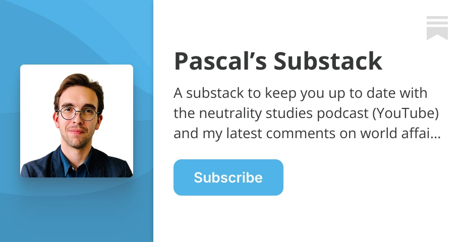 Pascal’s Substack | Pascal Lottaz | Substack