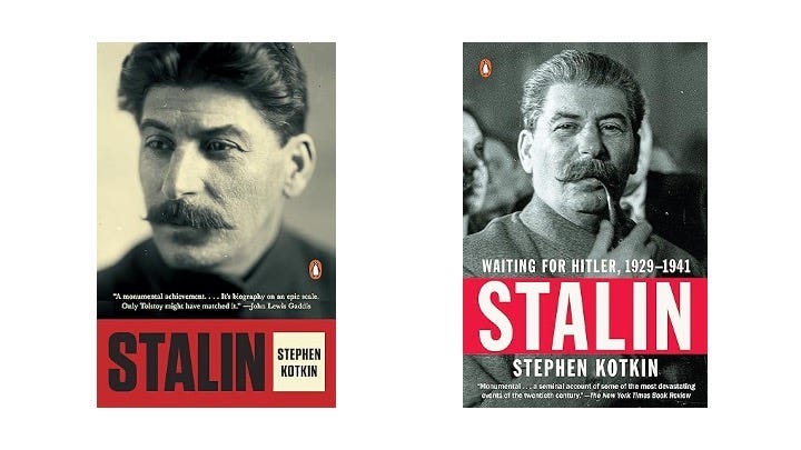 On Kotkin's 2 volumes on Stalin - notes and questions