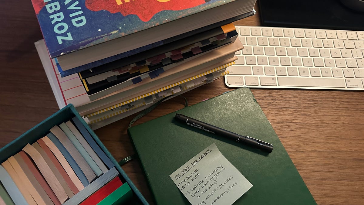 How to Remember What You Read: The Mini Book Report