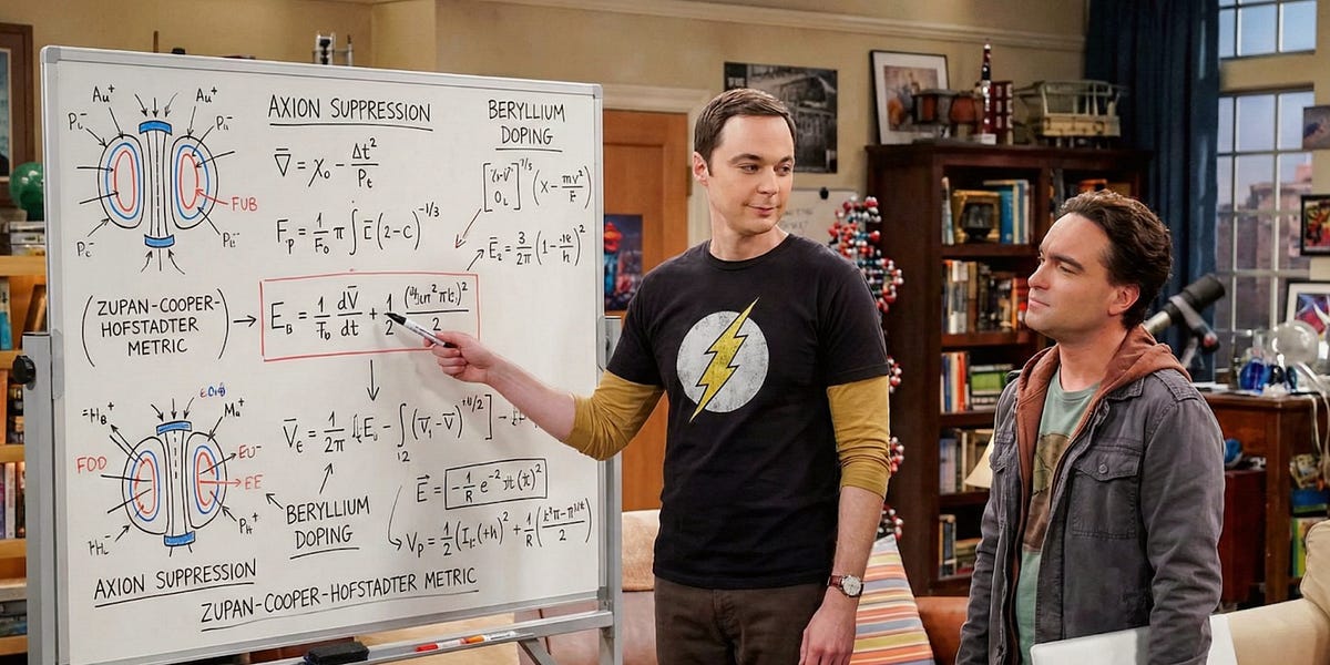 TBBT - Sheldon and Leonard Solve Fusion Energy