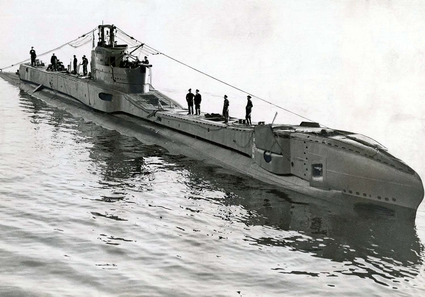 HMS Thunderbolt in action - by Martin Cherrett
