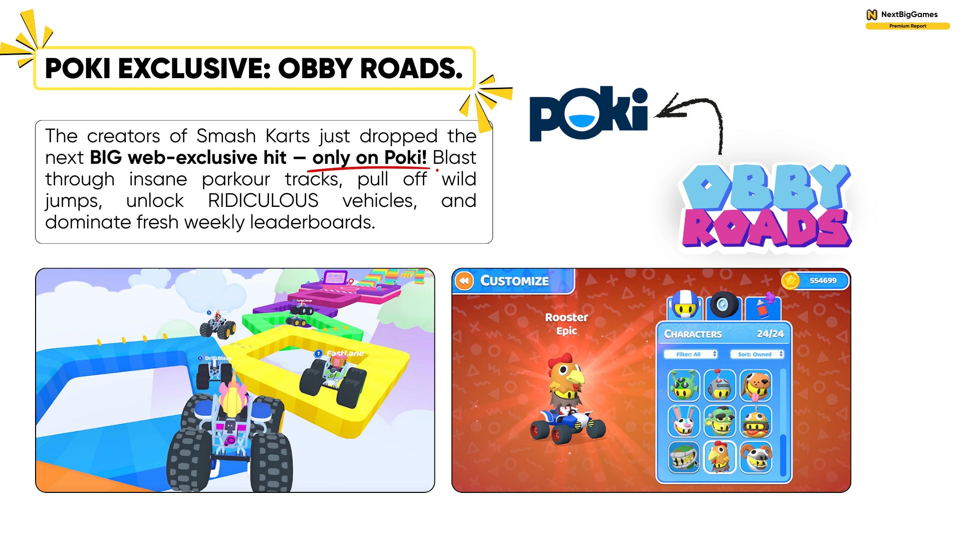 Poki x Tall Team:Obby Roads Launches on Poki