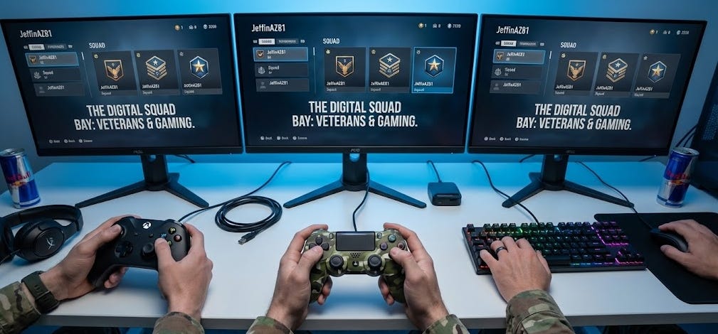 The Digital Squad Bay: Why Gaming Is More Than Just a Game for Veterans