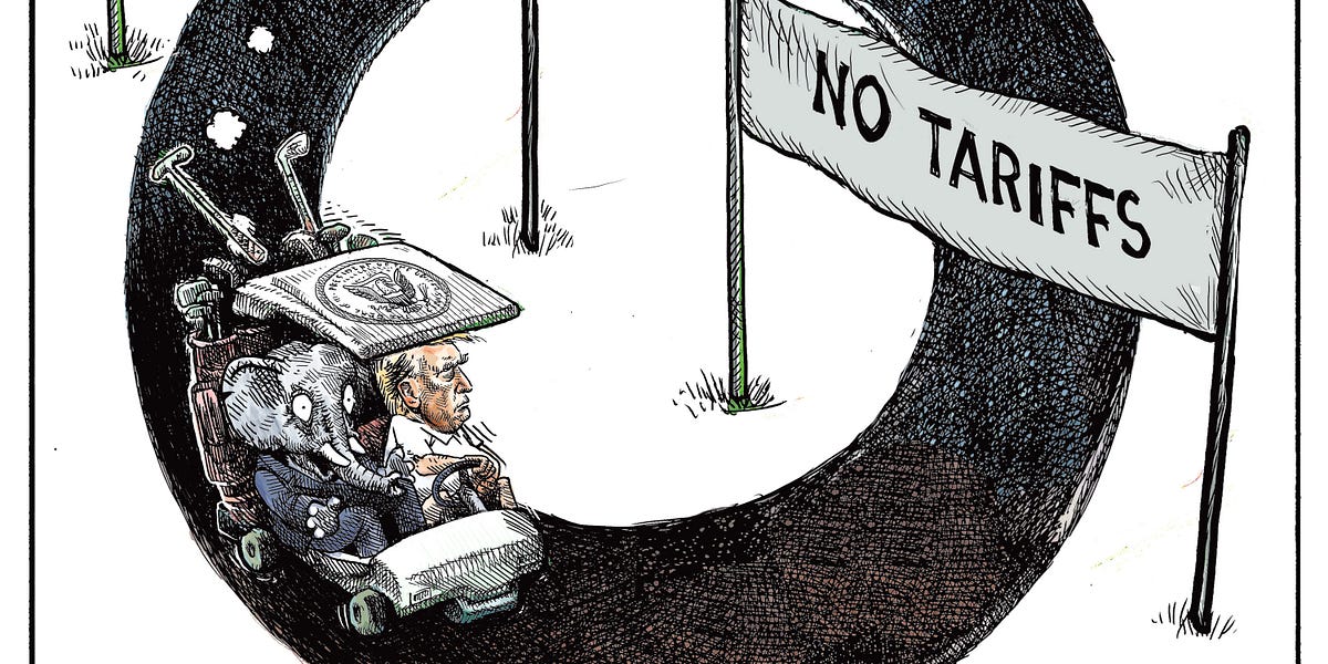 Going in circles - by Michael de Adder - The Contrarian