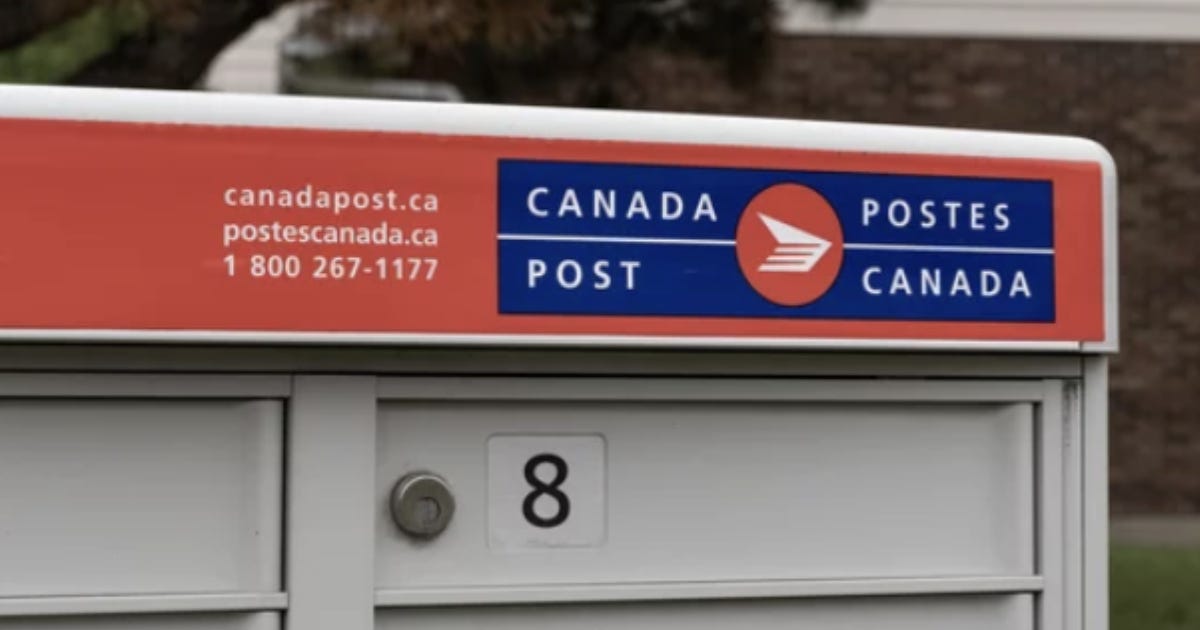 Canada Post to receive another $1.1 billion “repayable” bailout