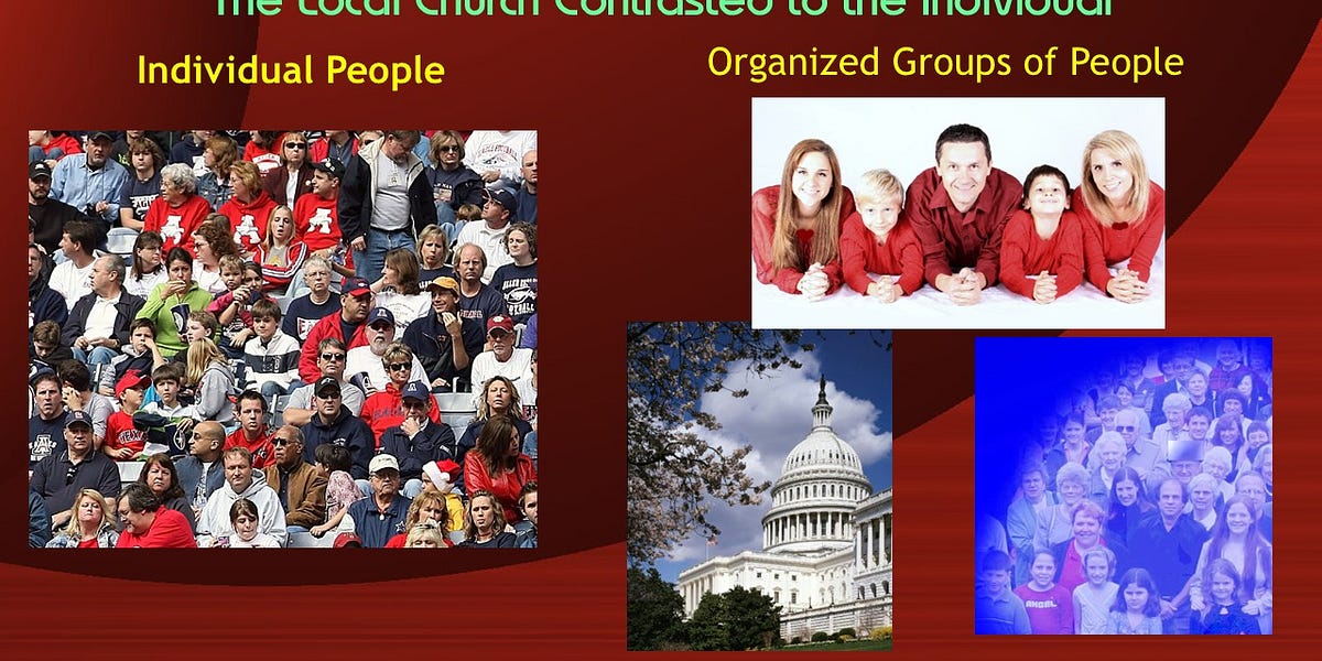 The Local Church Distinguished from the Individual Christian