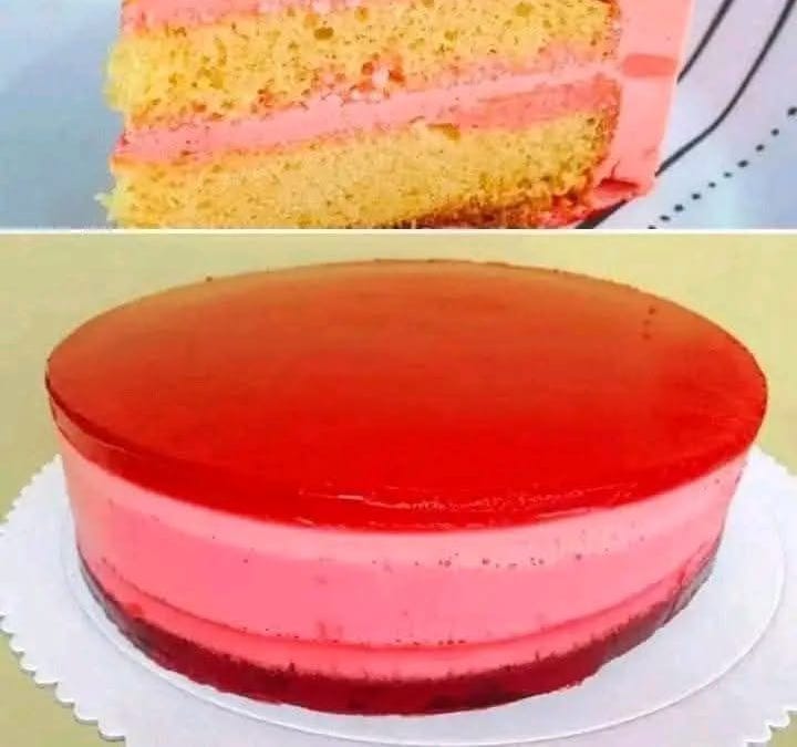The Ultimate Layered Gelatin Iced Cake: A Refreshing Showstopper
