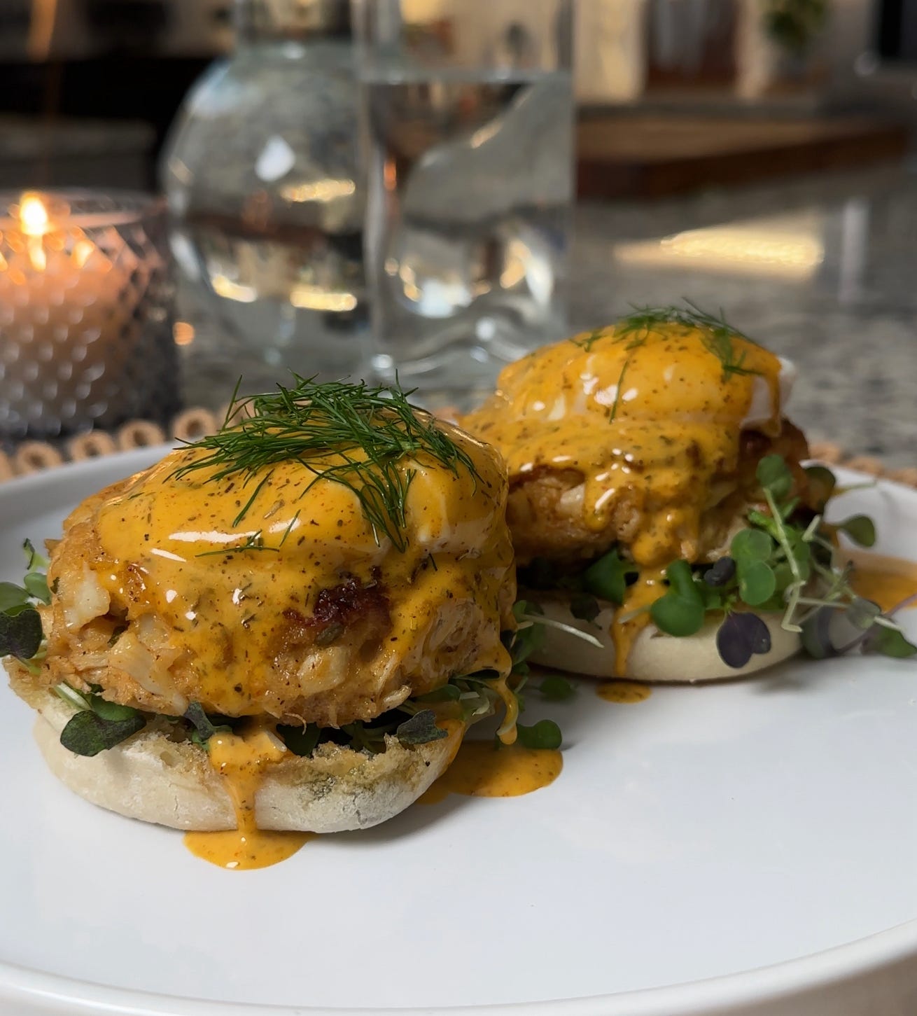Crab Cake Eggs Benedict | Cook Like A Private Chef
