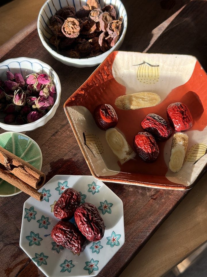 Chinese Herbal Tea for Sensitive Tummies - by Alice Sun