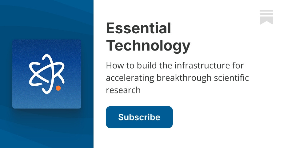 Essential Technology | Joseph Fridman | Substack