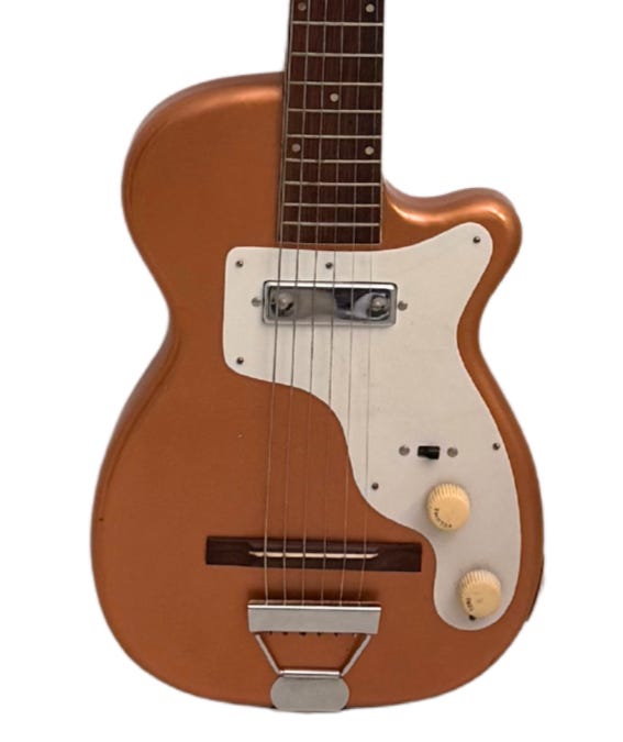 Harmony Stratotone H44 - by GuitarHeap - Guitar Heap