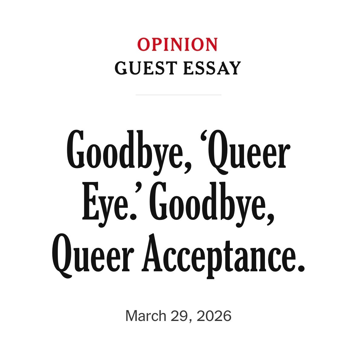 Gay Freethinker (@gayfreethinker): "Excellent comments in this article ...