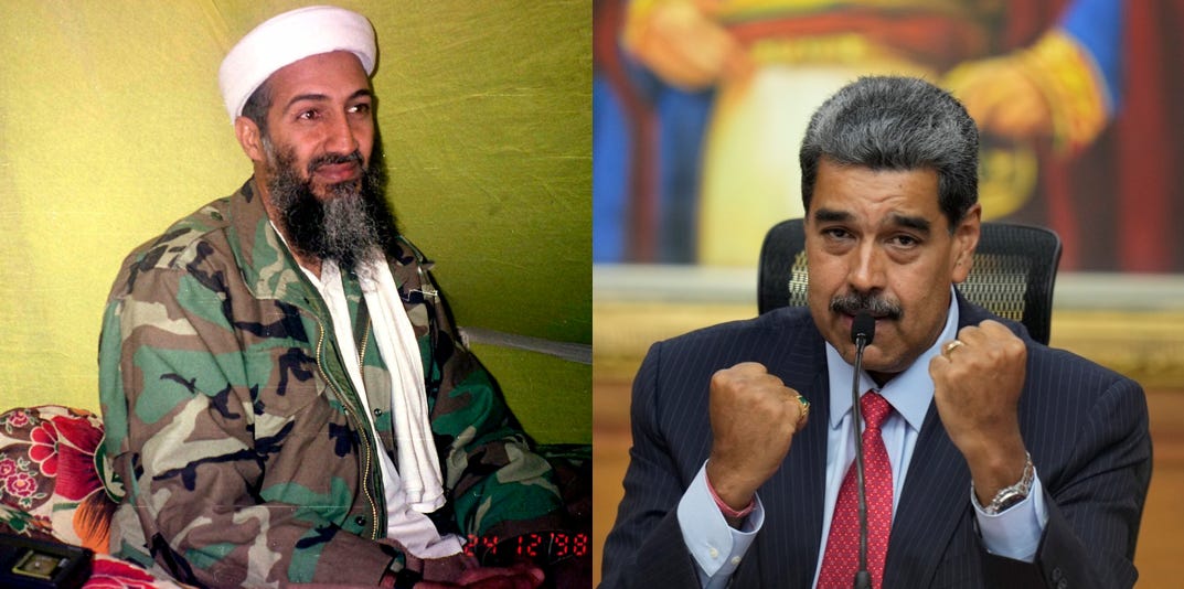 Why Killing bin Laden Was Authorized, and Seizing Maduro Was Not