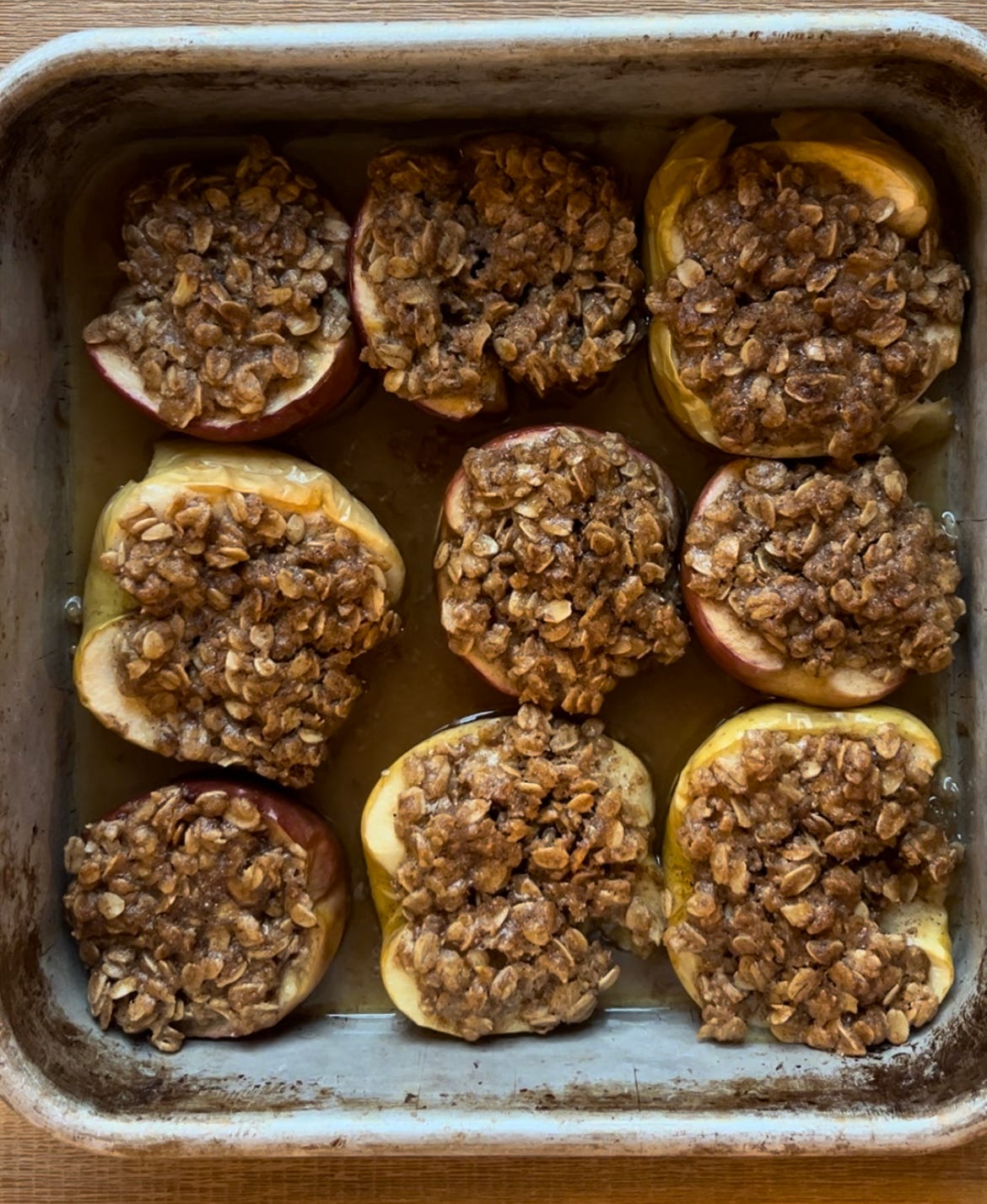 Baked Apples (But Make it A Crisp) - by Leah Koenig