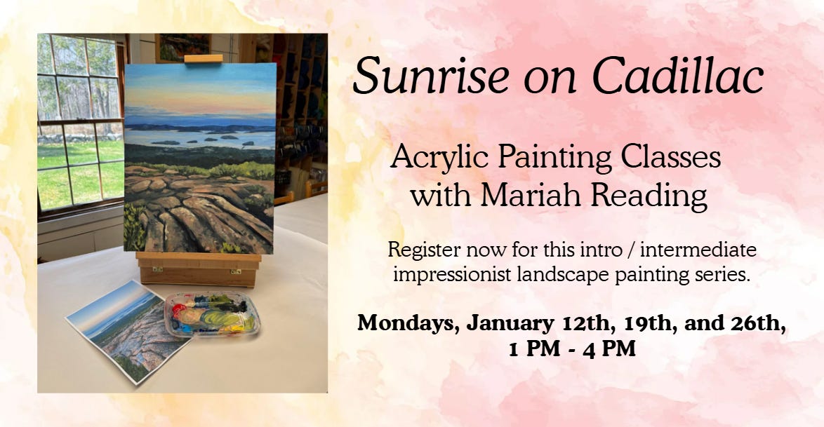 THINGS TO DO IN THE MOUNT DESERT ISLAND REGION THIS WEEK