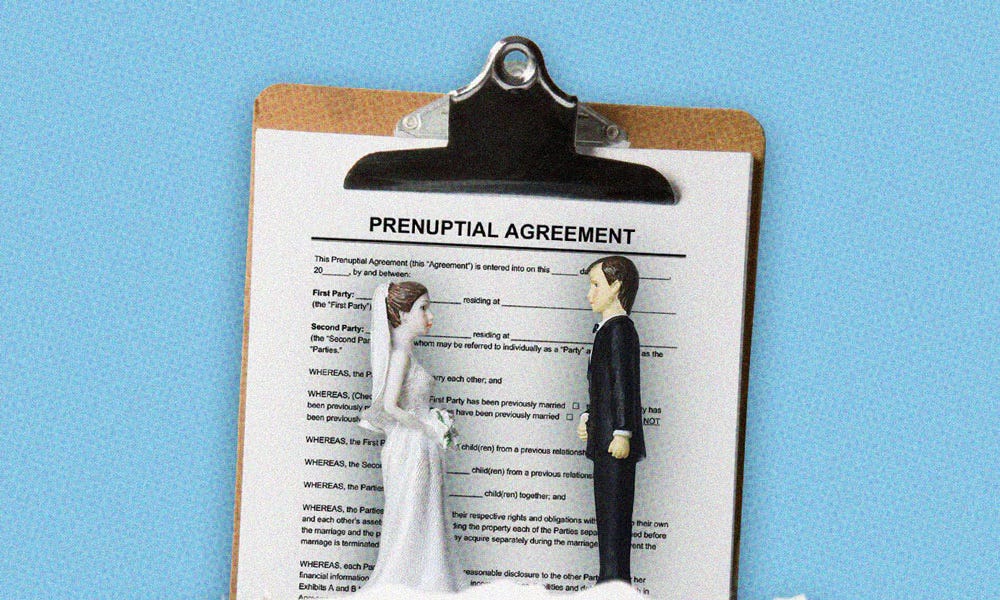 Why Is Everyone Getting a Prenup? - by Kara Kennedy
