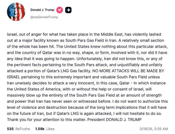 Mark Wauck: Pathetic Trump Blows Up World, Pretends He’s In Control ...