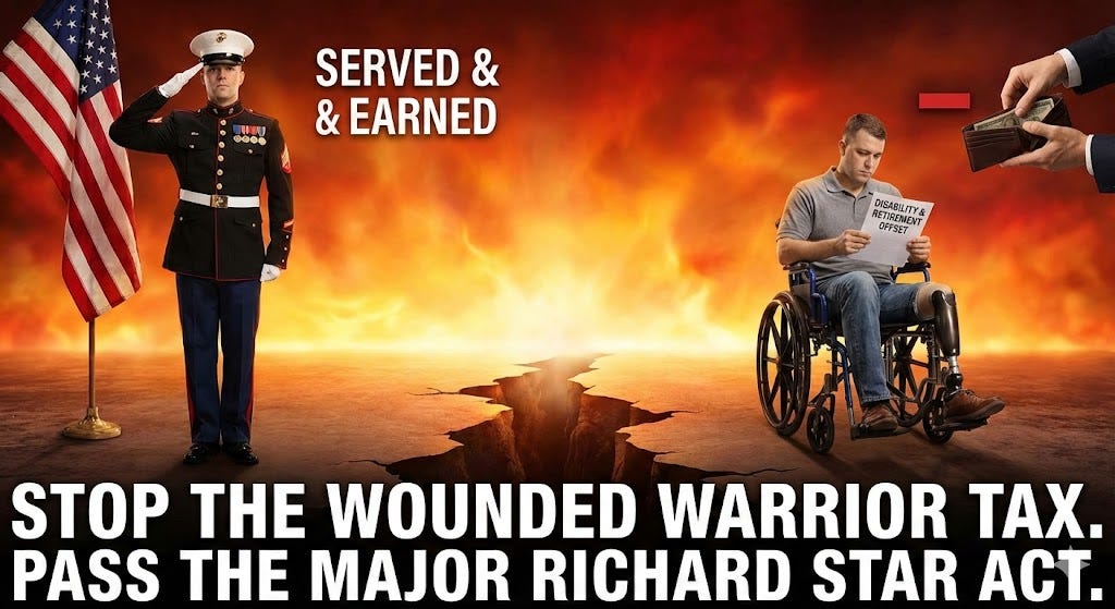 The Great Betrayal: It Is Time to Pass the Major Richard Star Act
