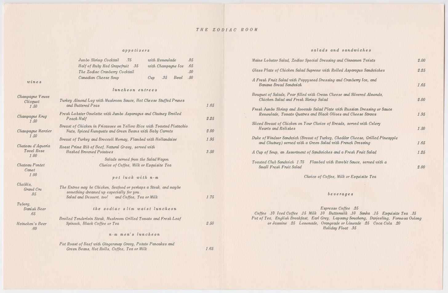 Neiman-Marcus' Zodiac Room: Helen Corbitt and the Creation of Texan Taste