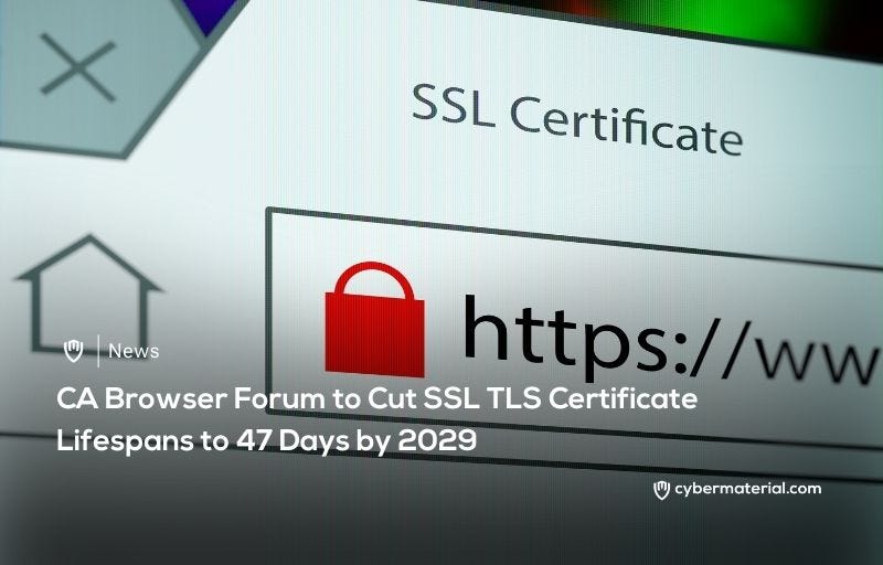 SSL TLS Certificate Lifespan Cut to 47 Days