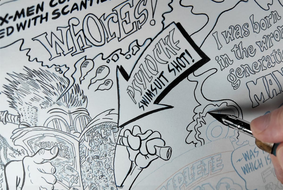 Divebin #4: Crumb Biography, Dan Nadel on Wallace Wood, Drawing Again